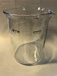 Pyrex 250 ml Kitchen Lab Measure and Mix Beaker, Multicolour : Amazon ...