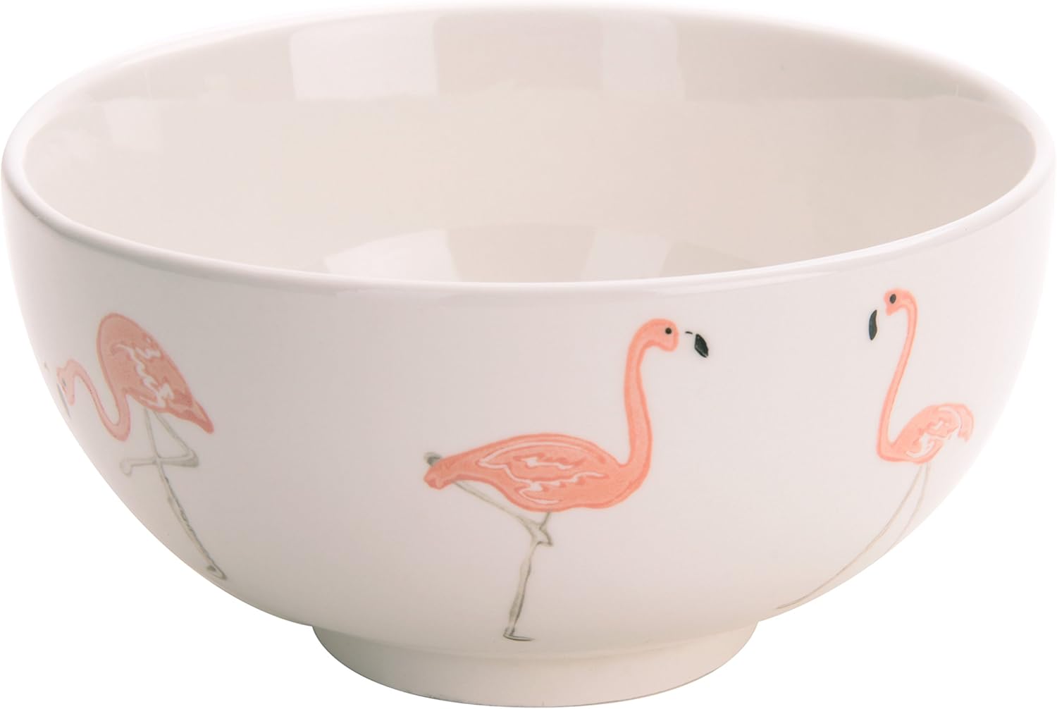 Amazon.com | Signature Housewares Flamingo 5" Bowl, Pink: Cereal Bowls