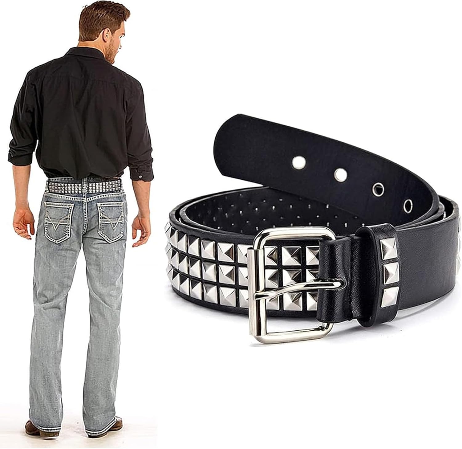 Generic Studded Be, Y2k Accessories, Emo, Y2k Belt, Bullet Belt, Emo ...