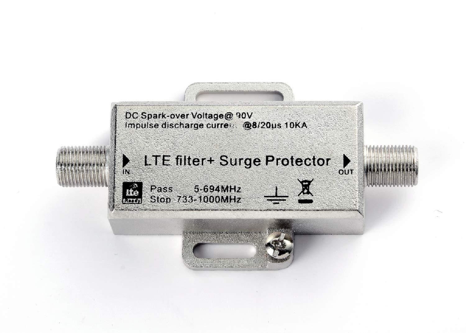 Amazon.com: McDuory TV Antenna Lightning Surge Protector Coaxial ...