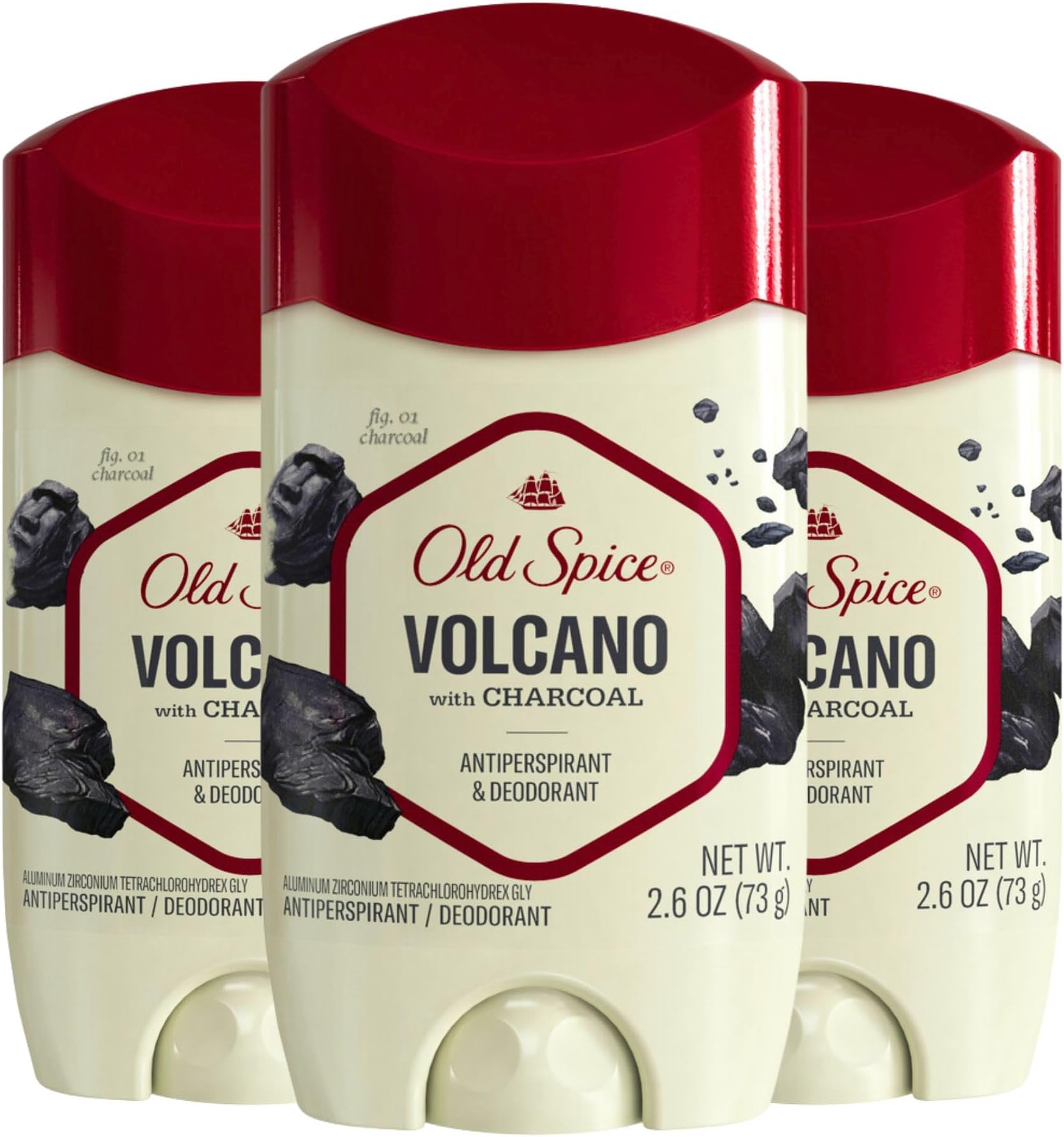 Amazon.com : Old Spice Men's Antiperspirant & Deodorant Volcano with ...