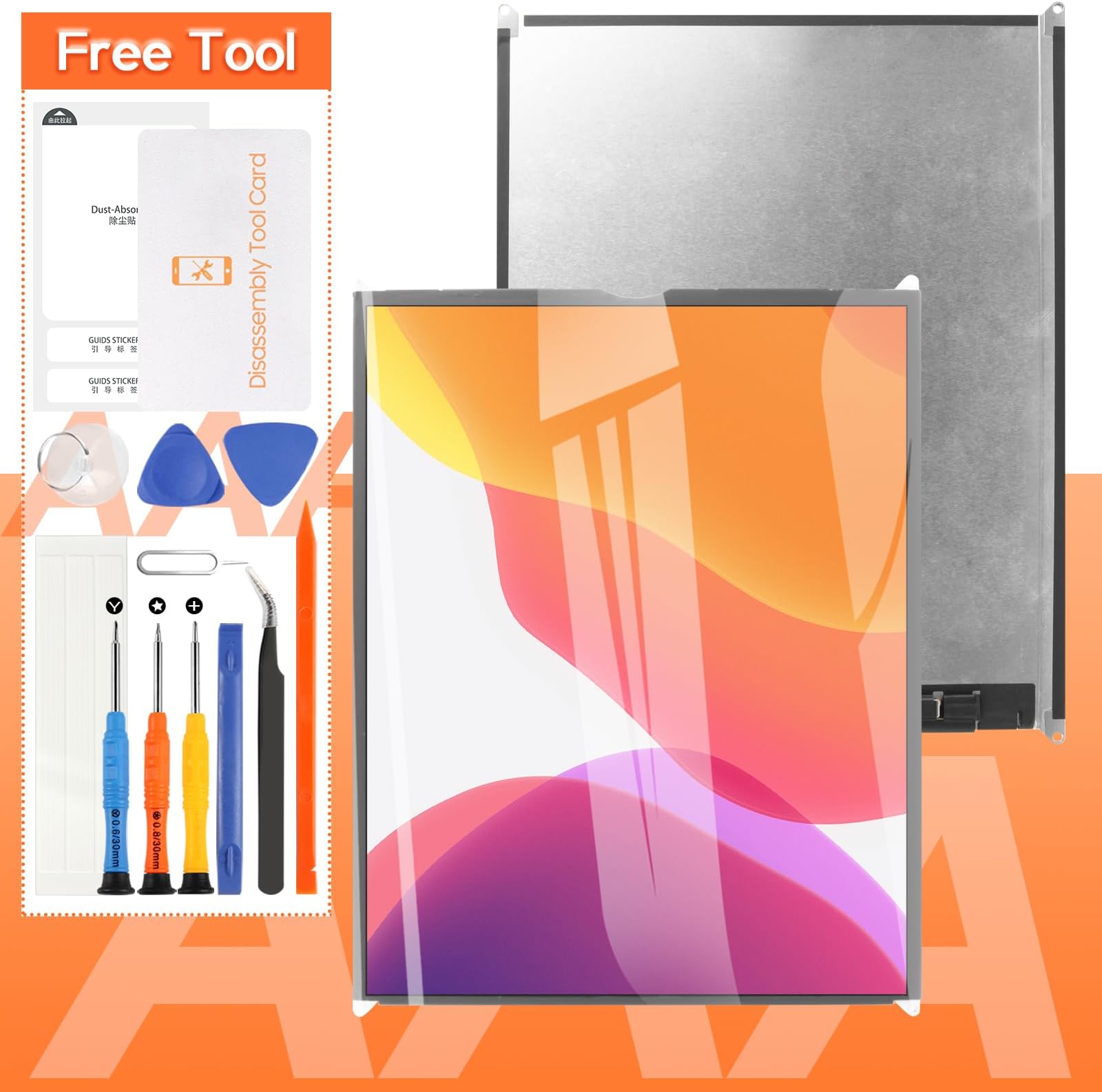 Amazon.com: Screen Replacement for iPad 9 (9th Gen) A2603 A2604 LCD ...