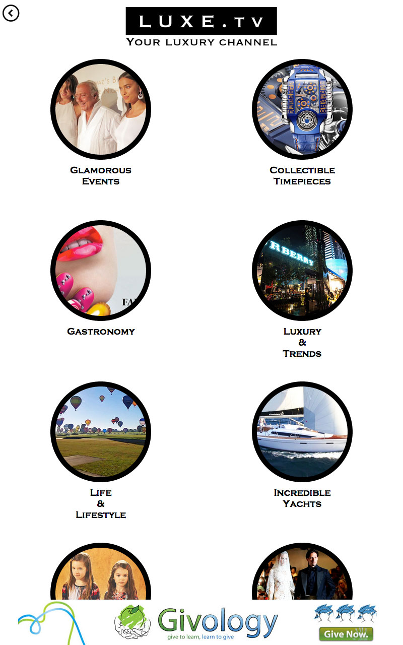 Luxe.TV Player - App on the Amazon Appstore