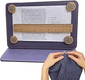 Amazon.com: Generic Knitting Pattern Holder Folder, Chart Holder ...