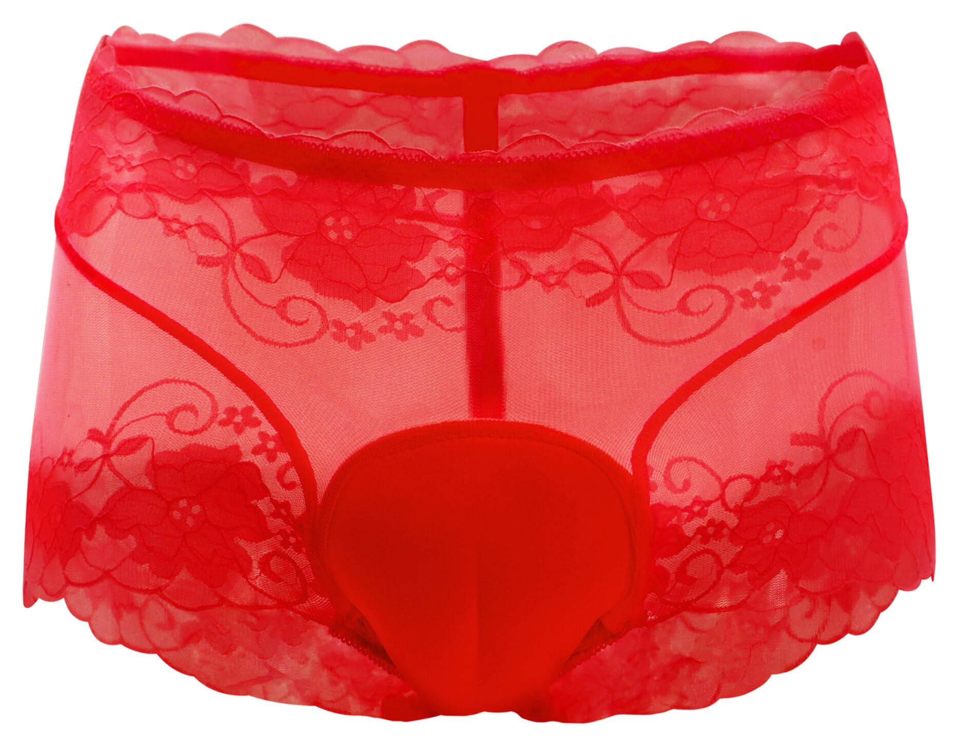 Snapklik.com : Men Hiding Gaff Lace Panties Sissy Briefs Tucking ...