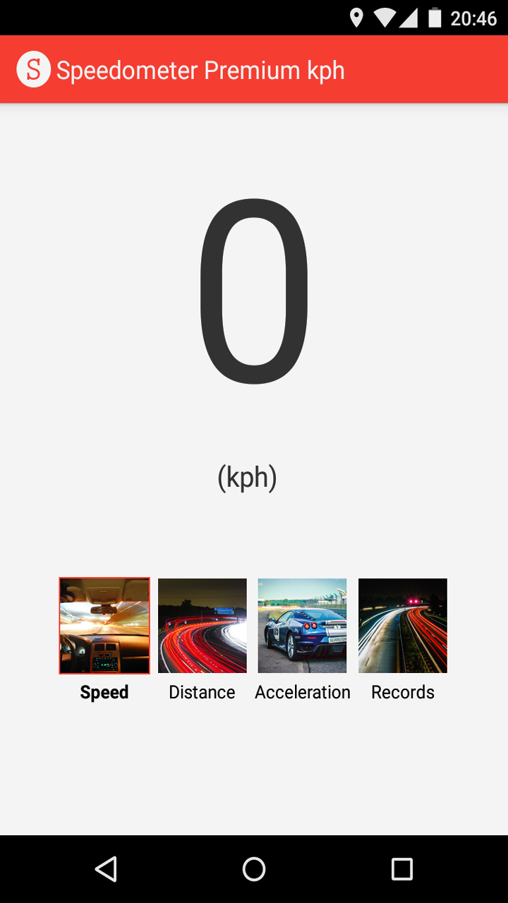 Speedometer Premium (kph) - App on Amazon Appstore