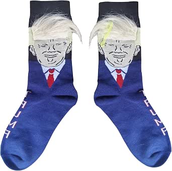 Amazon.com: Tatibana Funny socks, Funny Gift Socks Novelty President ...