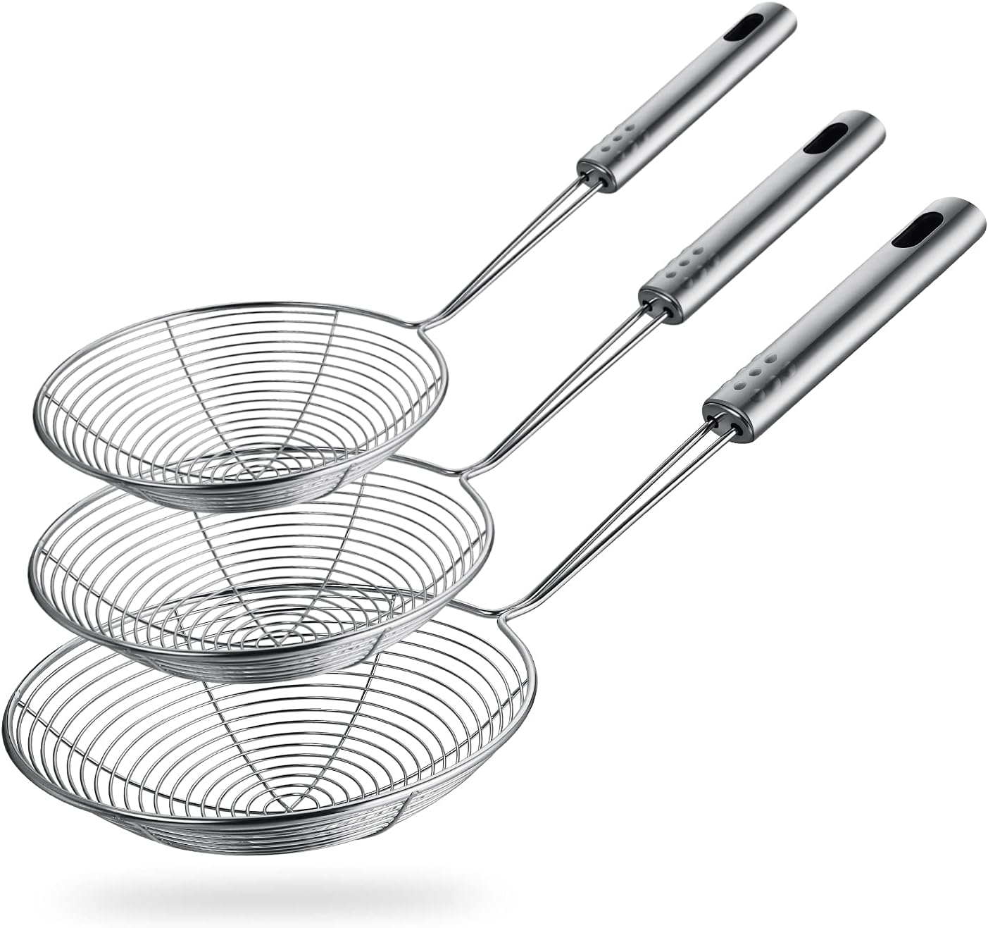 Amazon.com: Hicook Stainless Steel Kitchen Spider Strainer Skimmer ...
