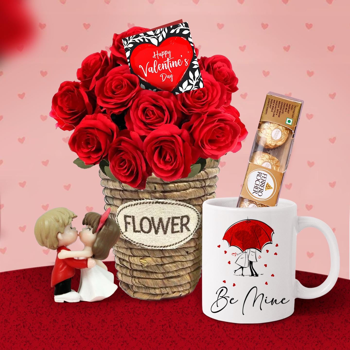 TIED RIBBONS Valentine’s Day Gift Hamper for Girlfriend Wife Girls ...