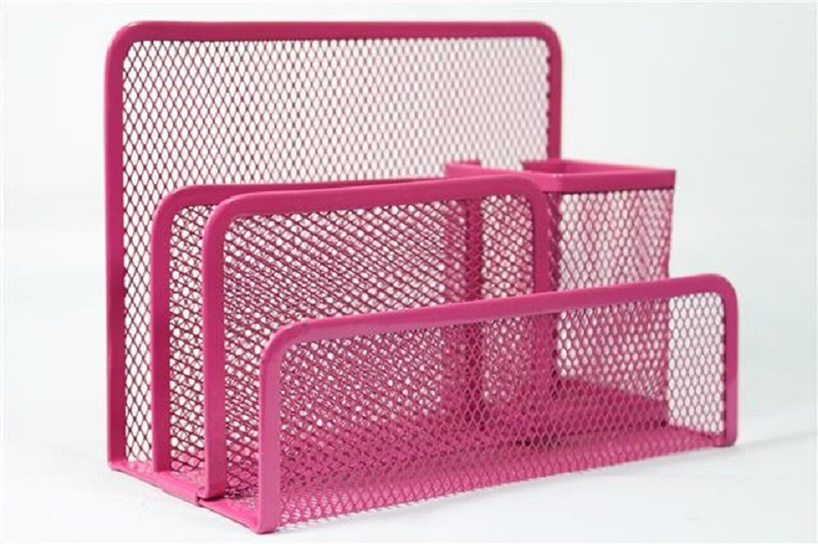 Osco Mesh Letter Holder - Silver : Amazon.co.uk: Stationery & Office ...