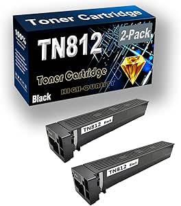 Amazon.com: 2-Pack (Black) Compatible Black Toner Cartridge Replacement ...