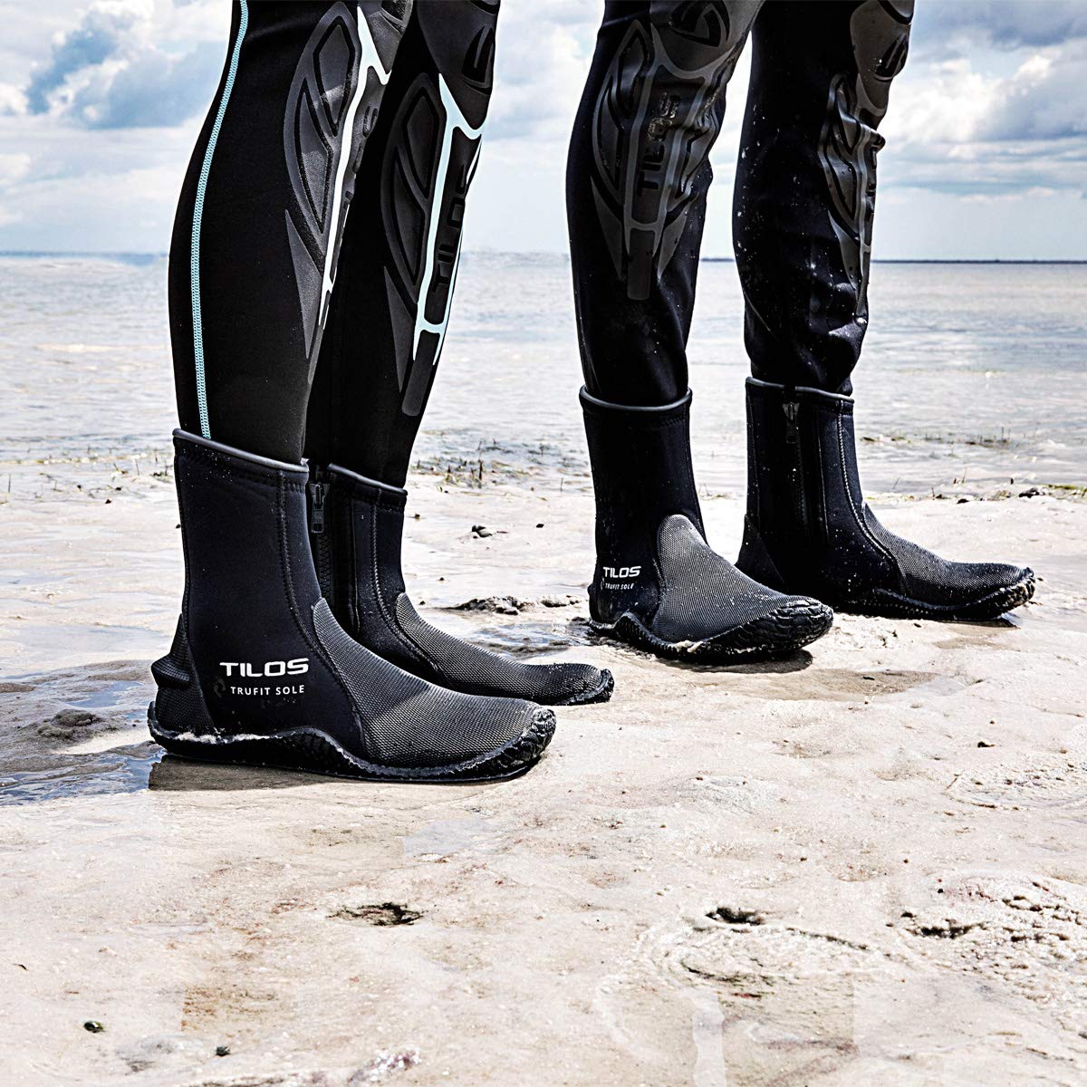 Snapklik.com : Tilos TruFit Dive Boots - Ergonomic Scuba Booties