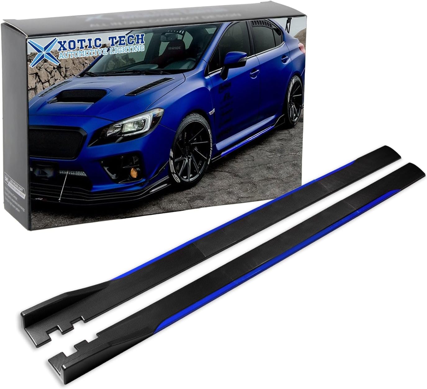 Amazon.com: Xotic Tech 78.7 Inch/2M Car Lower Side Skirts Protect ...