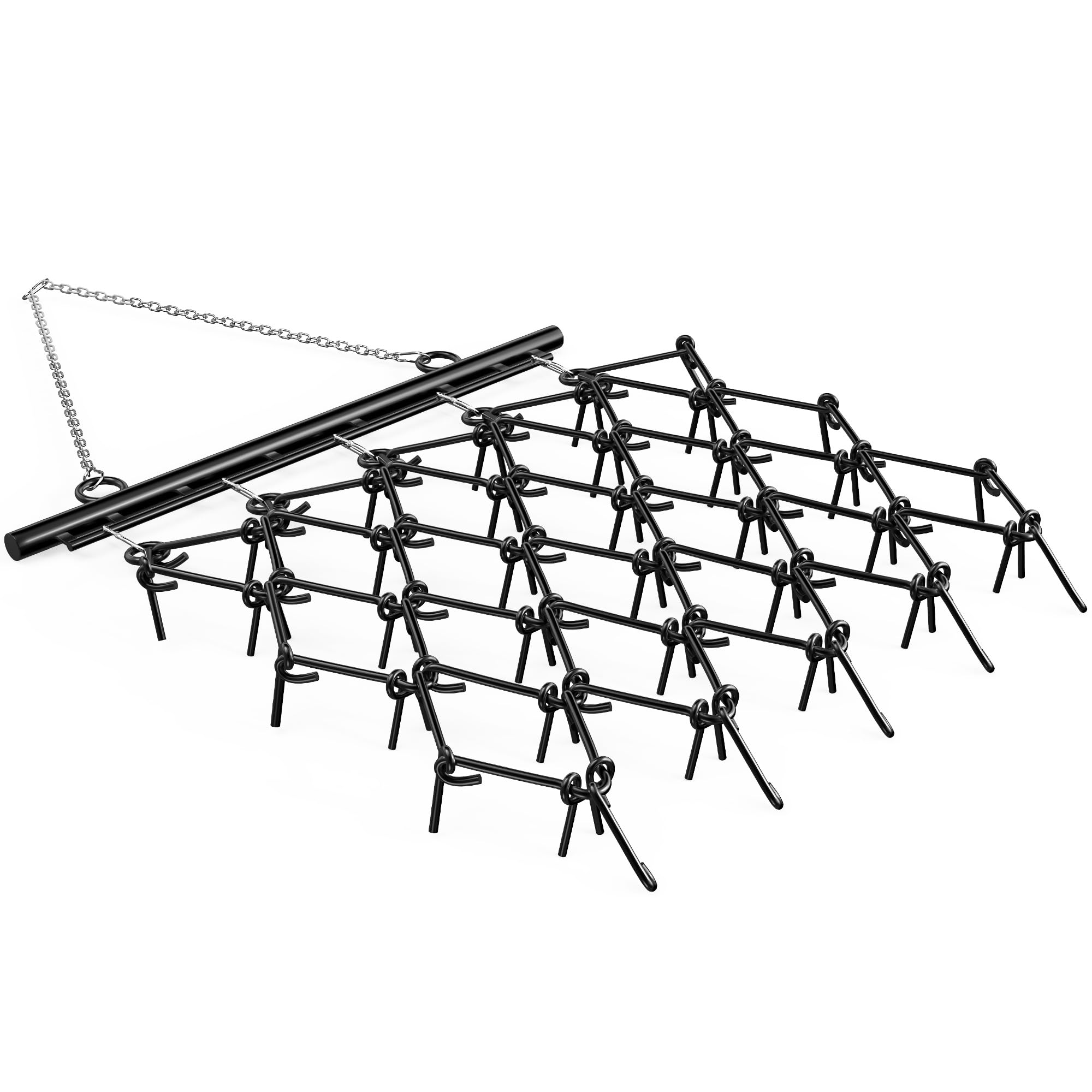 Amazon.com : YITAMOTOR Heavy Duty Drag Harrow 5 FT x 4.5 FT, 1/2" Tines ...