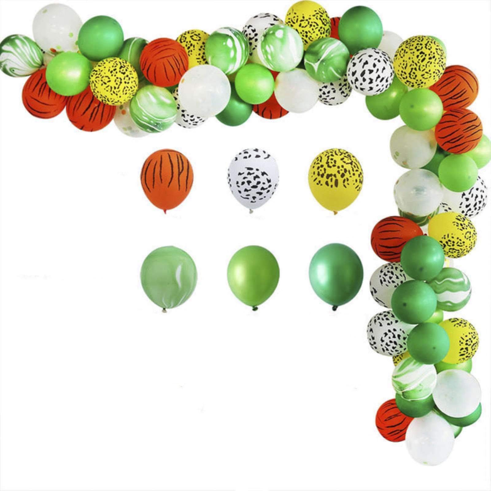 Buy Good Luck 1pc Happy Birthday Jungle Animal Cake Topper Birthday ...