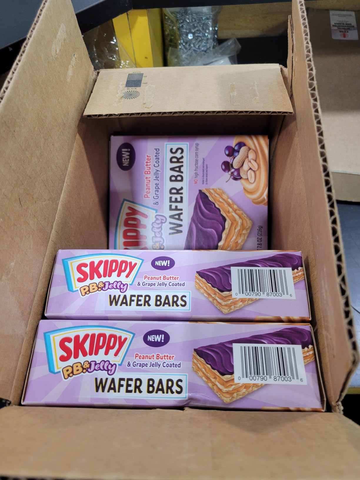 Amazon.com : SKIPPY P.B. & Jelly Peanut Butter And Grape Jelly Coated ...