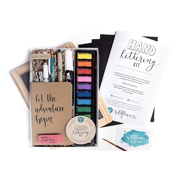 Buy Hand Lettering Kit - Beginning Hand Lettering Set with ...