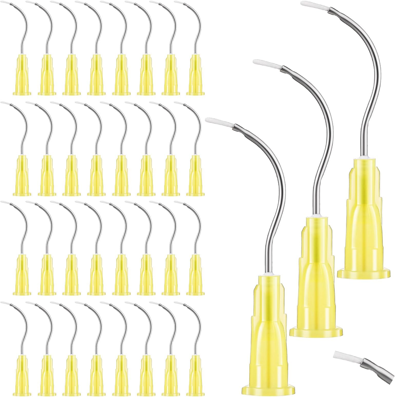 Amazon.com: Threlaco 100 Pcs Mixing Tips 19g Bent Dispensing Tips with ...