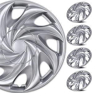 Amazon.com: WOLFSTORM (4-Pack) Premium 14" Wheel Rim Cover Hubcaps OEM ...