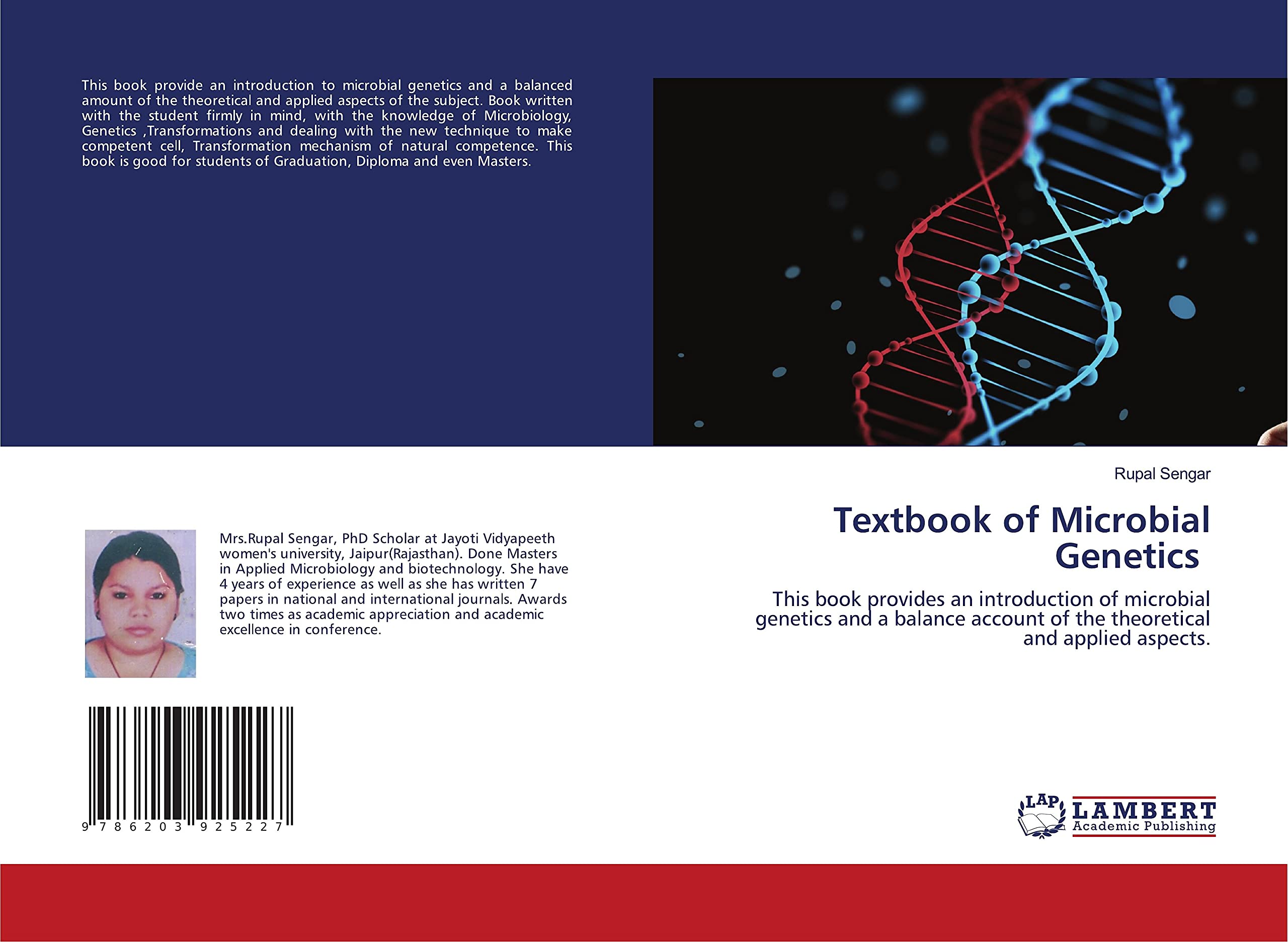 Textbook of Microbial Genetics: This book provides an introduction of ...
