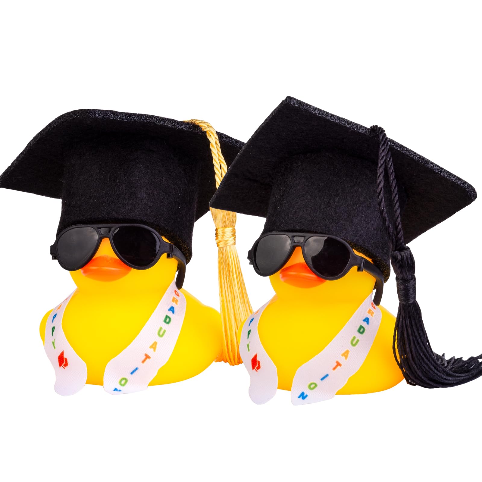 Amazon.com: CoFuBcad Graduation Ducks Car Dashboard Decorations 2 Pack ...