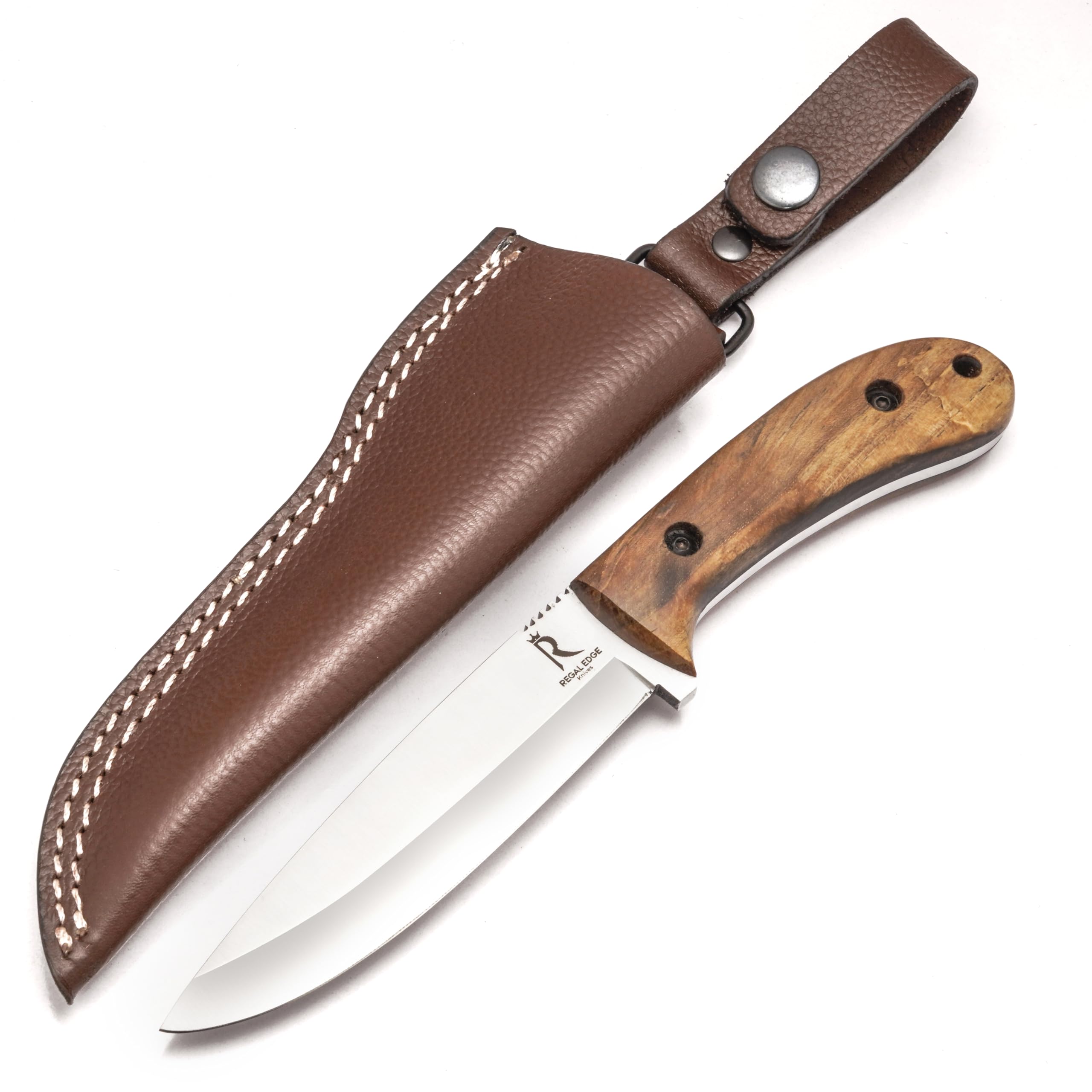 Amazon.com : Regal Edge Knives Bushcraft Knife Full Tang, 9-Inch High ...