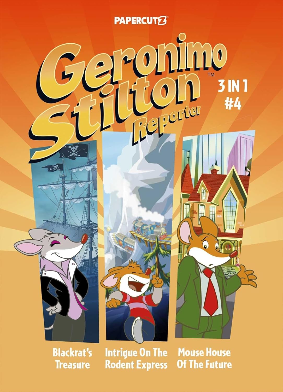 Geronimo Stilton Reporter 3 in 1 Vol. 4: Collecting 'Blackrat's ...