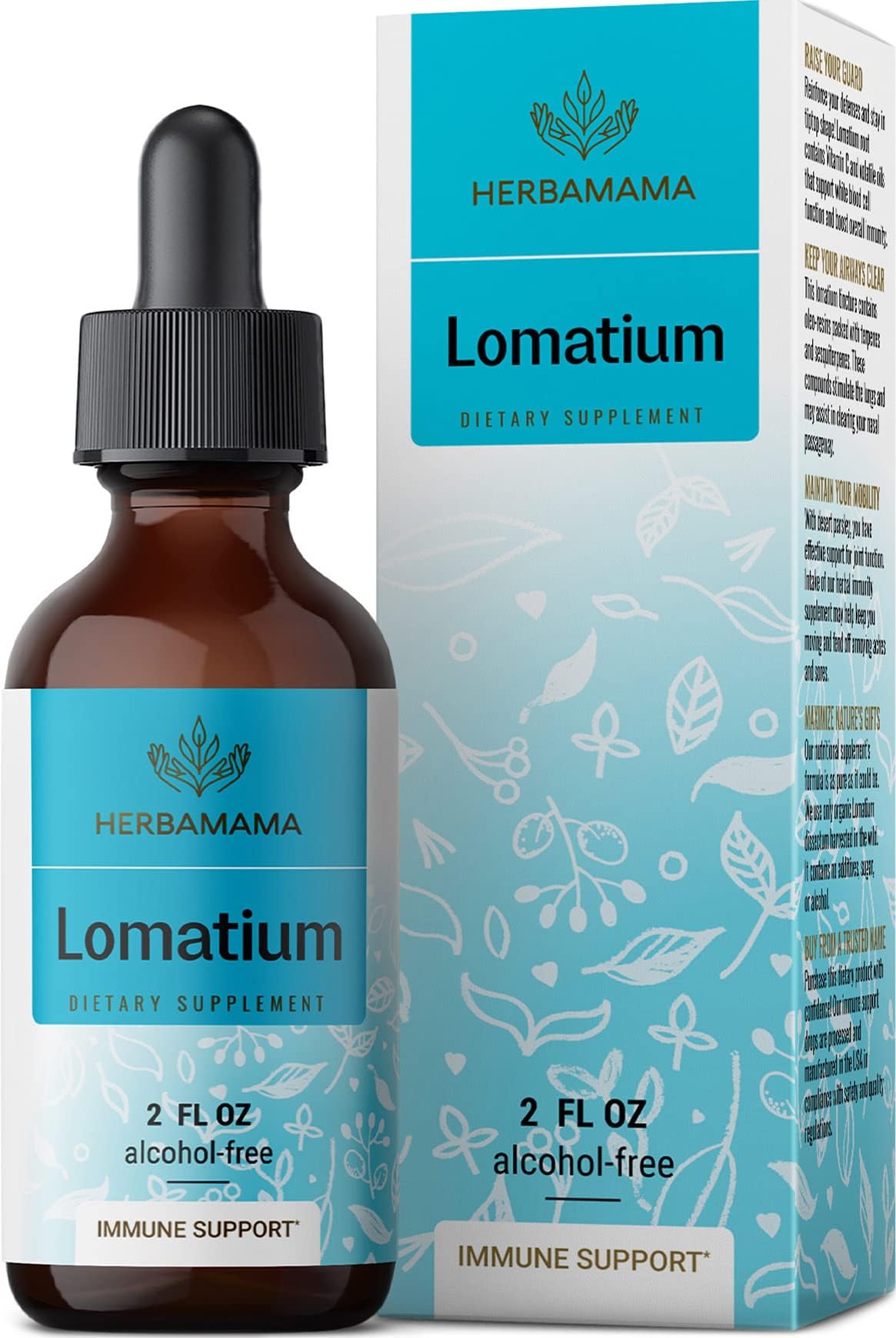 Amazon.com: Herb Pharm Lomatium Liquid Extract for Immune System ...