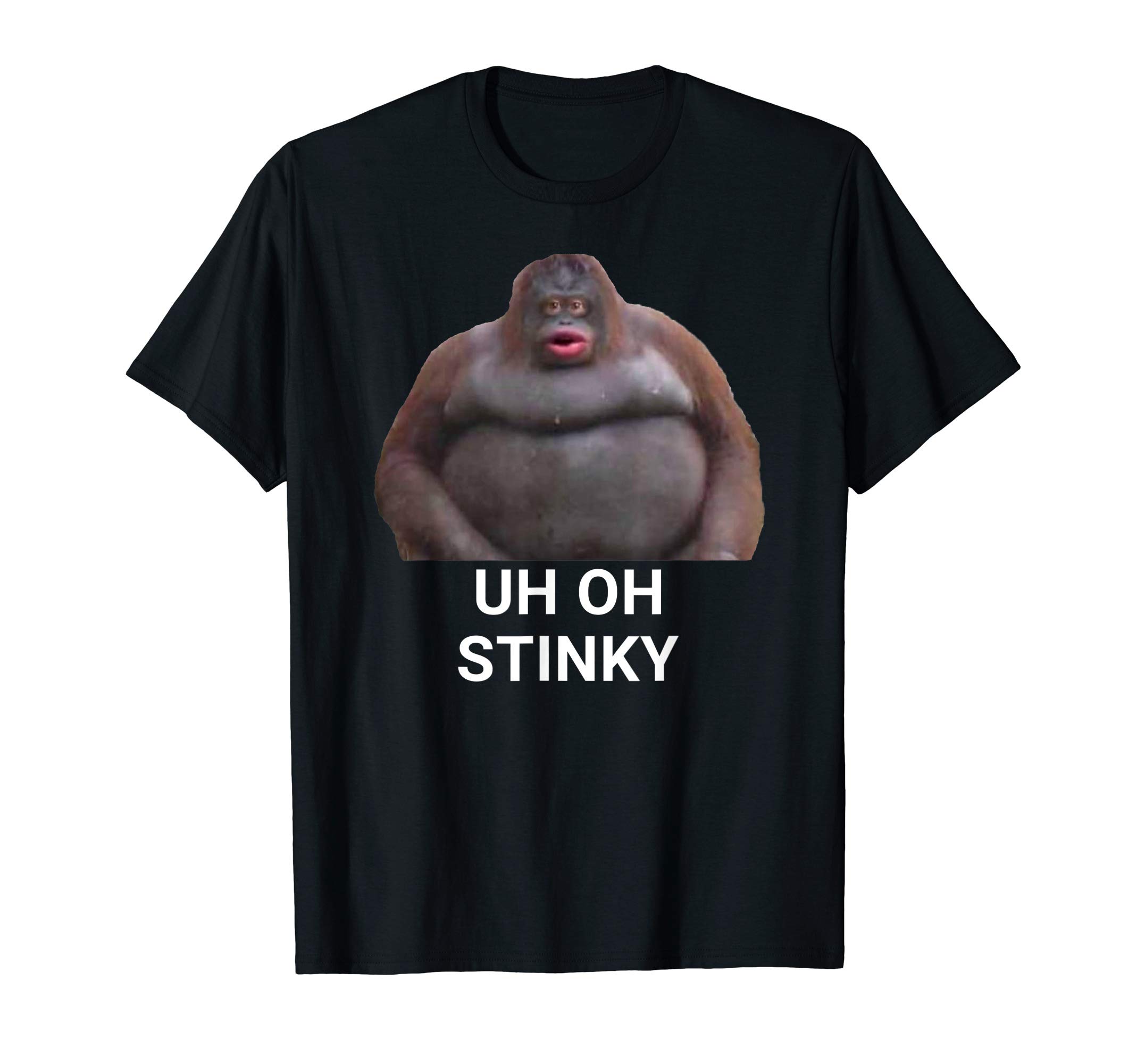 Buy Uh Oh Stinky Poop Dank Memes Le Monke T-Shirt Online at ...