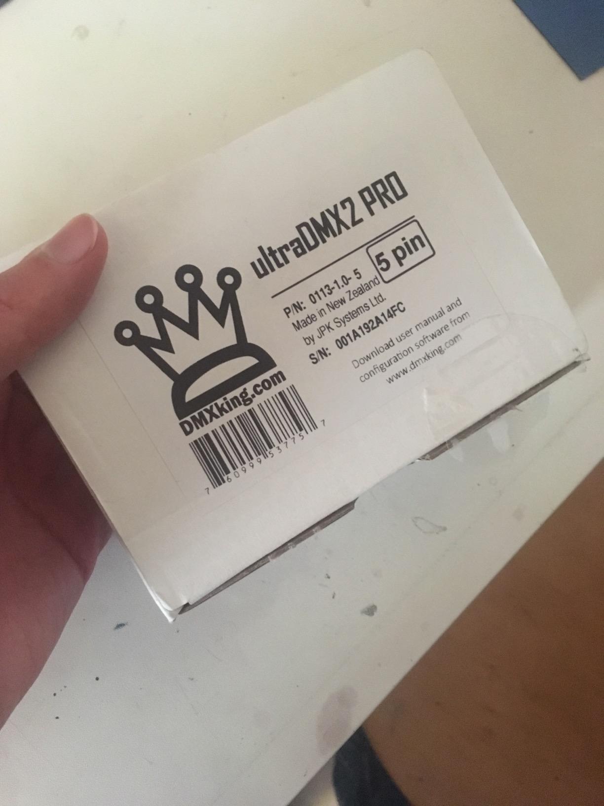 Amazon.com: DMXking Ultra DMX 2 PRO – Ethernet/USB Adapter (3 Pin ...