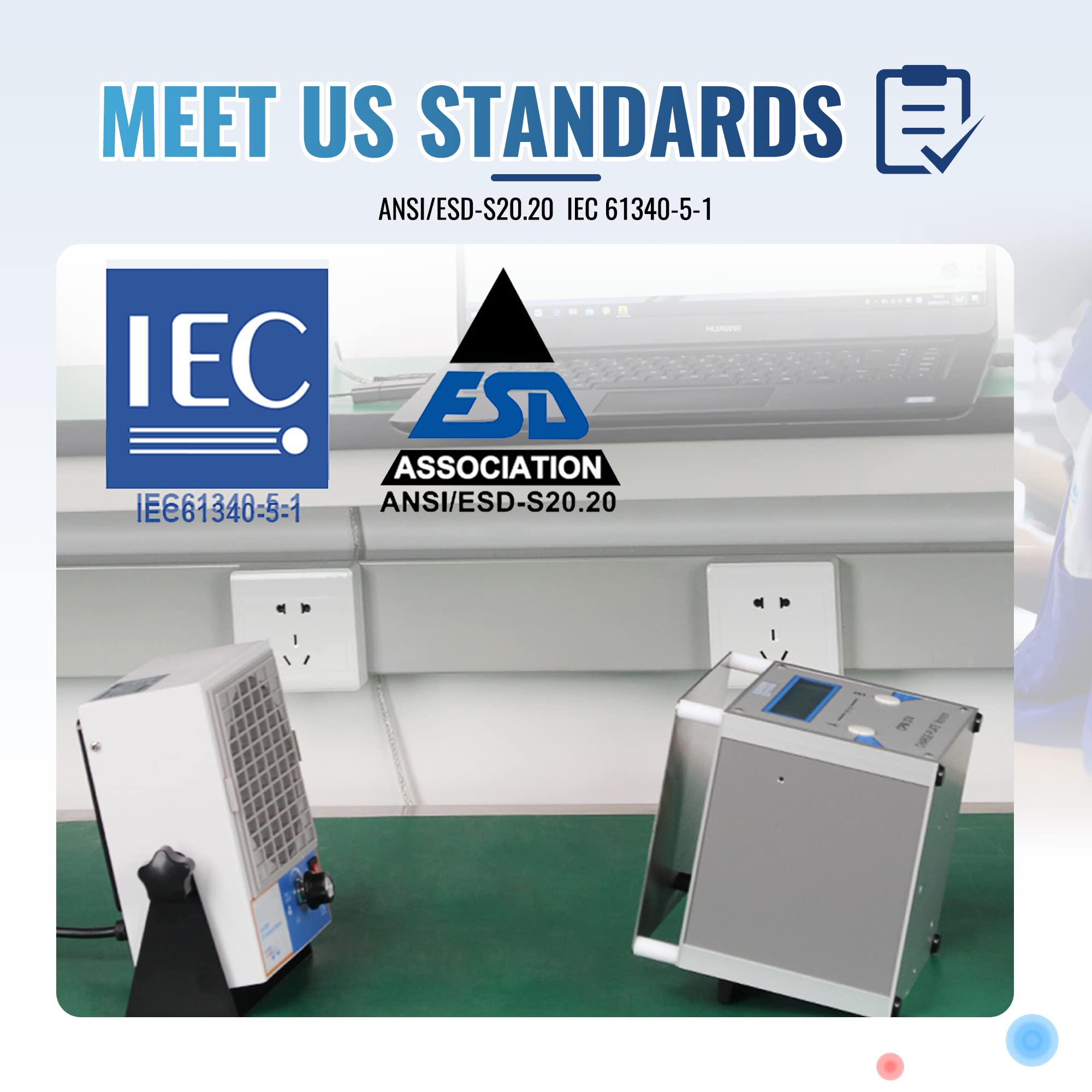 Snapklik.com : Ionizing Air Blower New DC Type Anti Static Ionizer ...