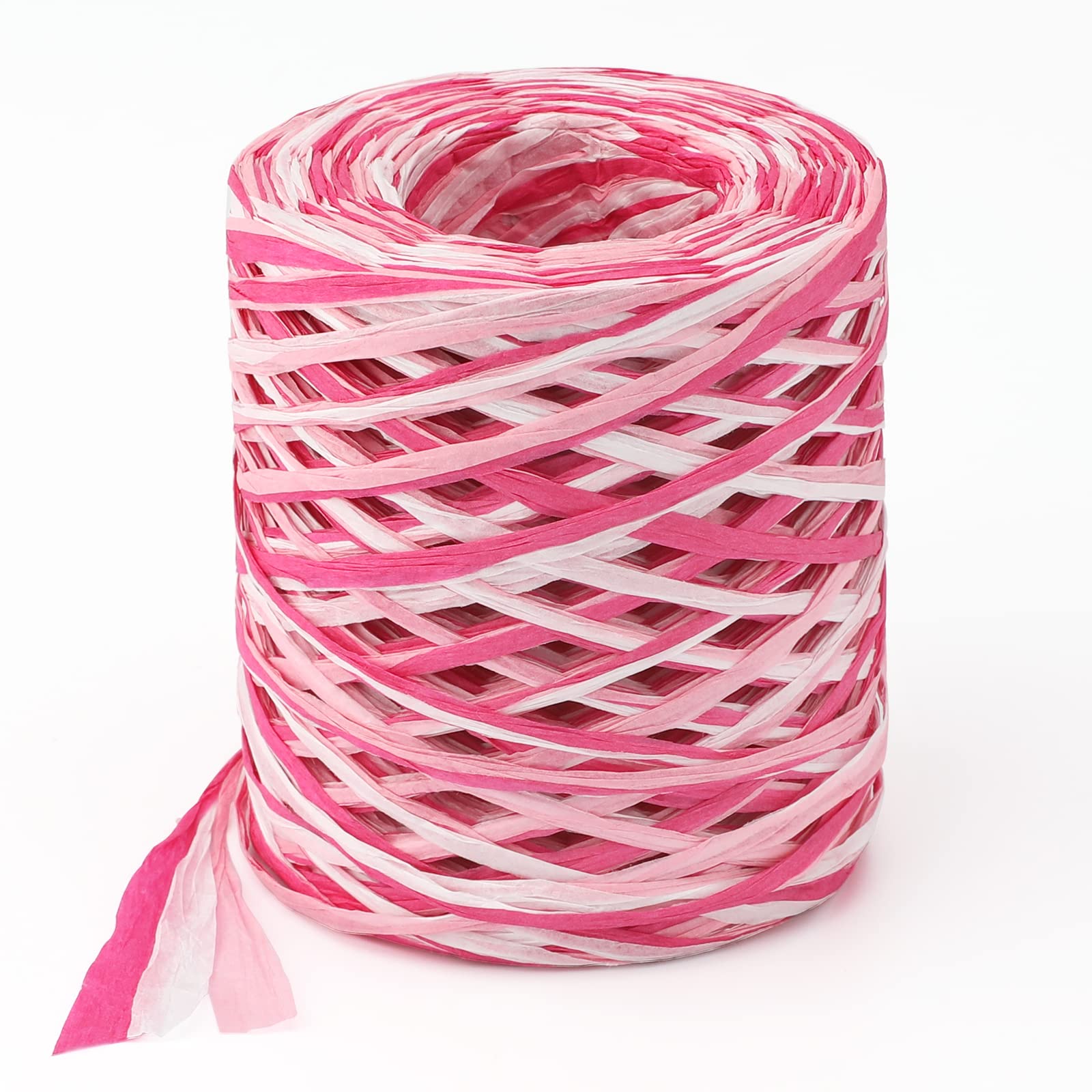 Amazon.com: Valentine's Day Raffia Ribbon,524 Feet Paper Gift Ribbon ...