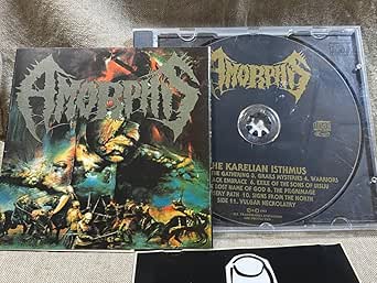 Amazon.co.jp: AMORPHIS - THE KARELIAN ISTHMUS NB072 CD NUCLEAR BLAST Board with Sticker ...