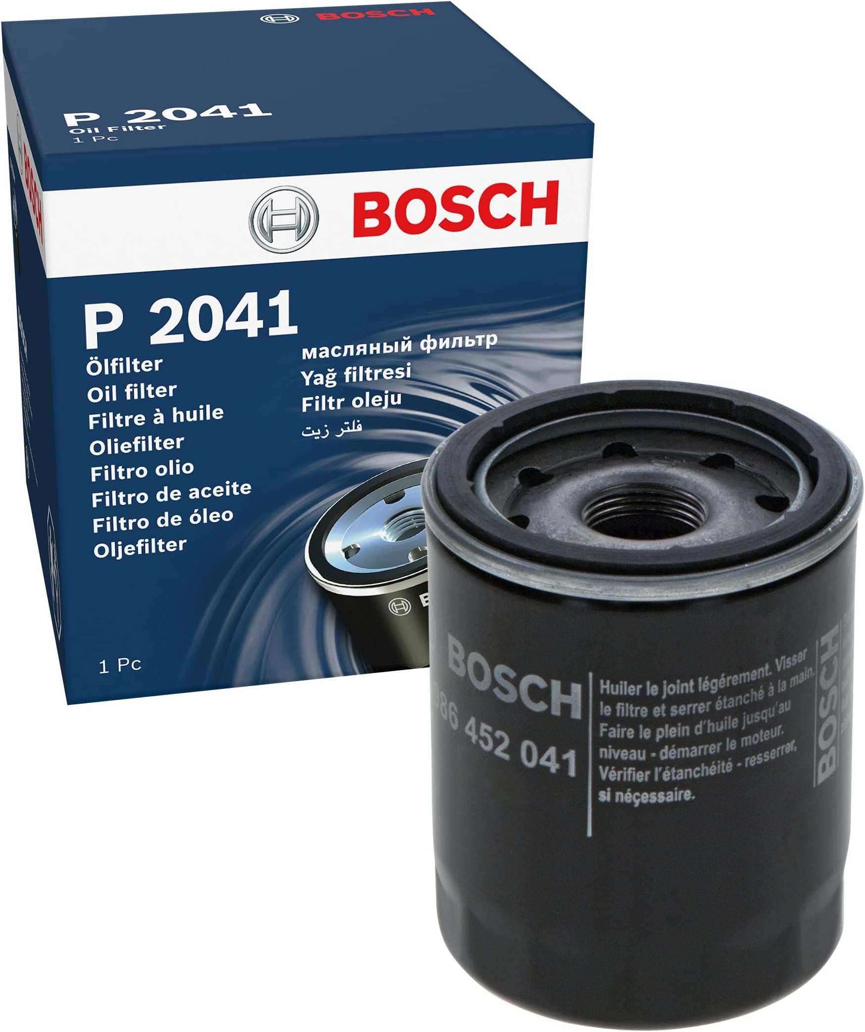 Amazon.fr : Bosch P2041 - Filtre à huile auto