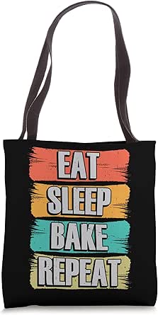 Amazon.com: Eat Sleep Bake Repeat Pastry Bakery Love Baking Cake Baker ...