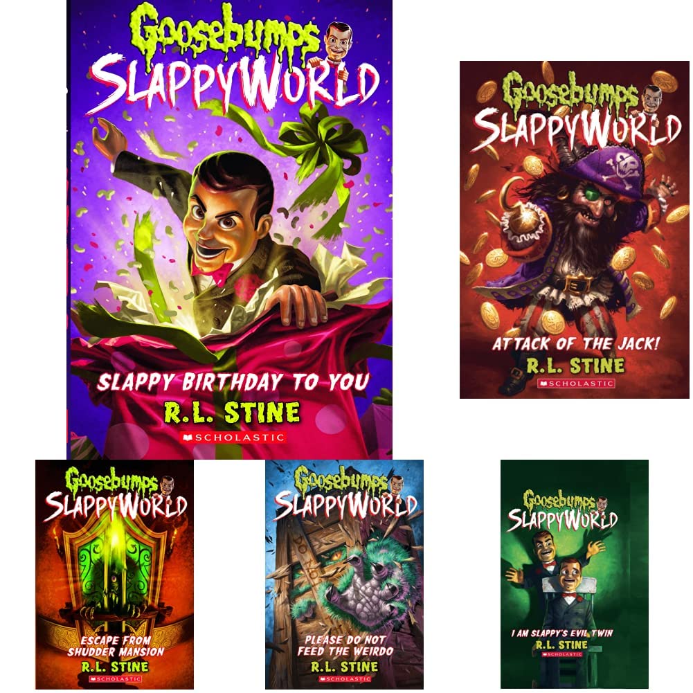 Buy Goosebumps Slappy 1 To 5 ( Set of 5 Books ) Book Online at Low ...