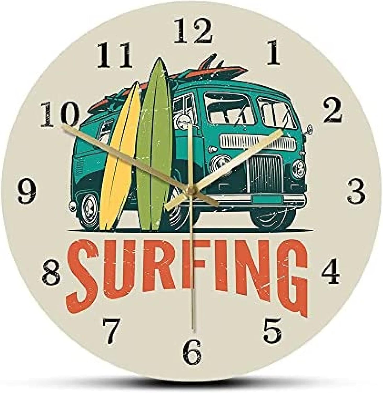 Amazon.com: Member's Day Gifts for Women Surfing Time Vintage Car Kombi ...