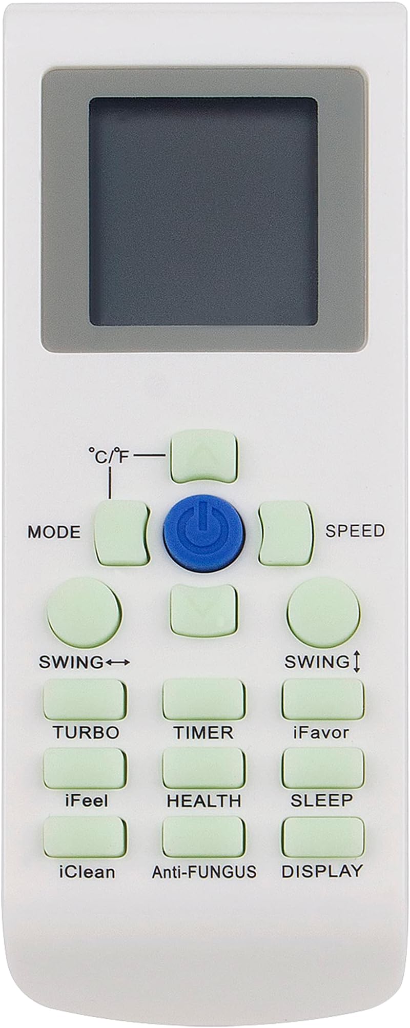 Amazon.com: AULCMEET YKR-P/001E Replace AC Remote Controller Compatible ...