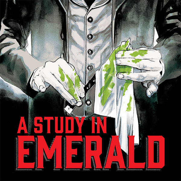 Amazon.com: Neil Gaiman's A Study in Emerald eBook : Gaiman, Neil ...
