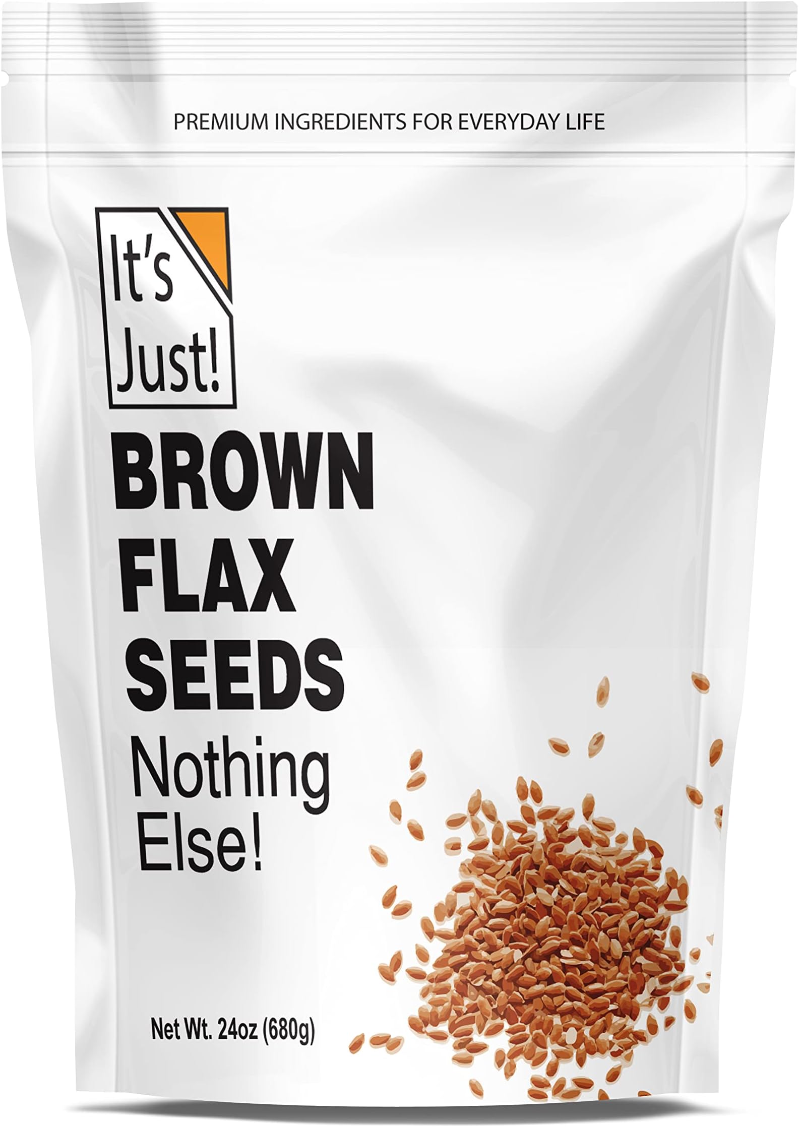 Amazon.com : NOW Foods, Organic Golden Flax Seeds, Source of Essential ...