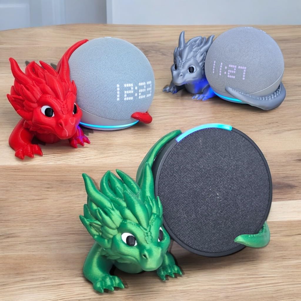 Suporte Alexa Echo Pop, Echo Dot 4 e Echo Dot 5 Alusivo à série Game of ...