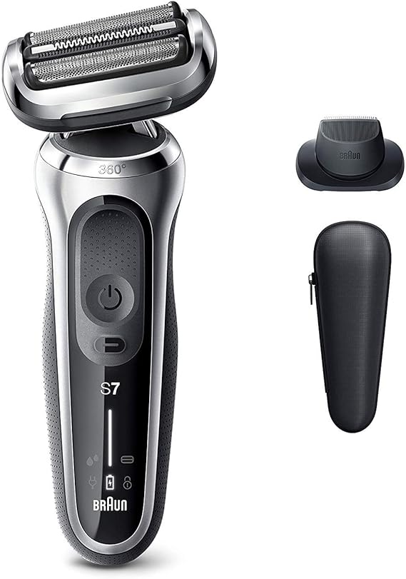 Braun Electric Razor for Men, Series 7 360 Flex Head Foil Shaver with ...
