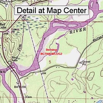 Amazon.com: USGS Topographic Quadrangle Map - Deming, Washington ...