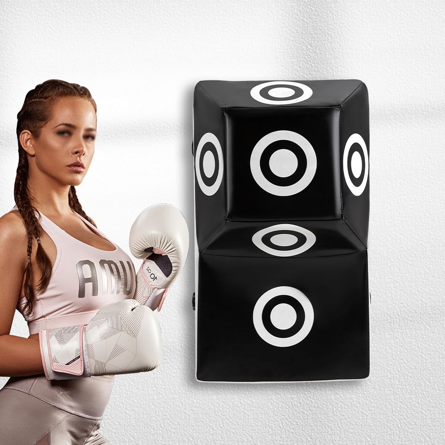 Amazon.com : Wall Mount Uppercut Boxing Heavy Bag, Square Boxing MMA ...