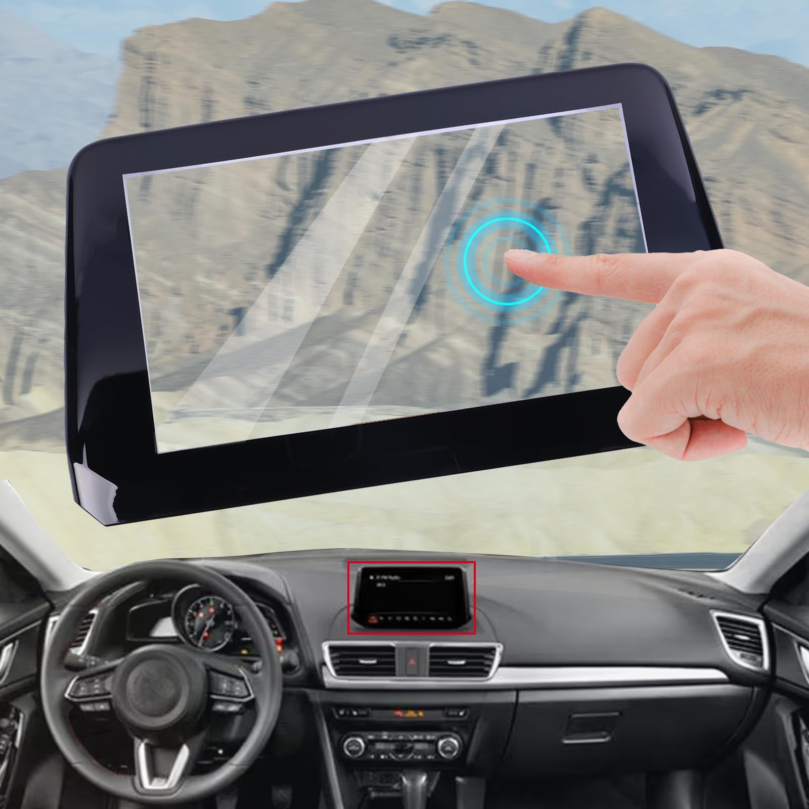 Amazon.com: Getfarway 7" Touch Screen B61A611J0 Compatible with Mazda 3 ...