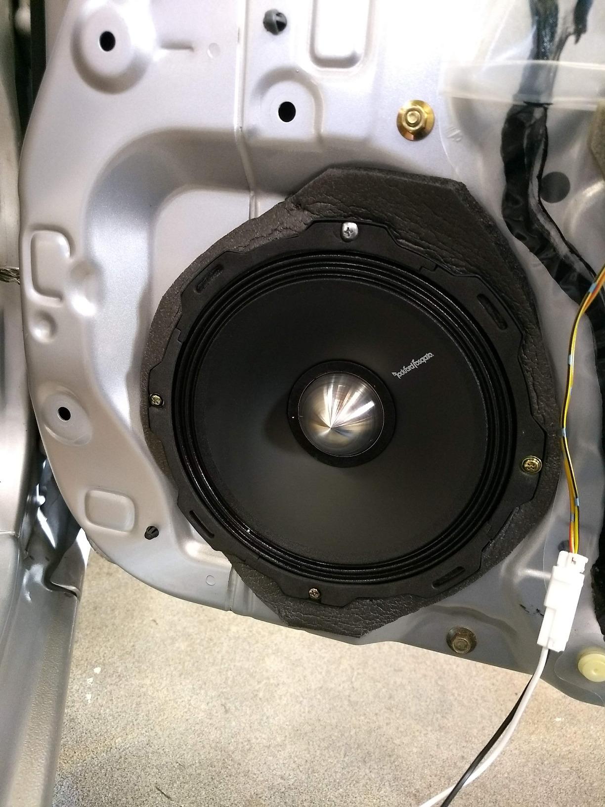 Amazon.com: Installbay - Acoustic Speaker Baffles 8 Inch Round Standard ...