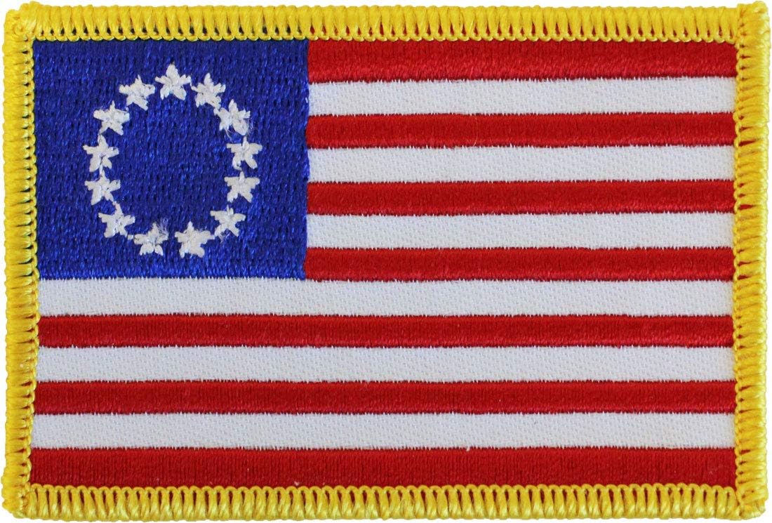 Amazon.com: Flagline Betsy Ross - Rectangular Patch : Clothing, Shoes & Jewelry