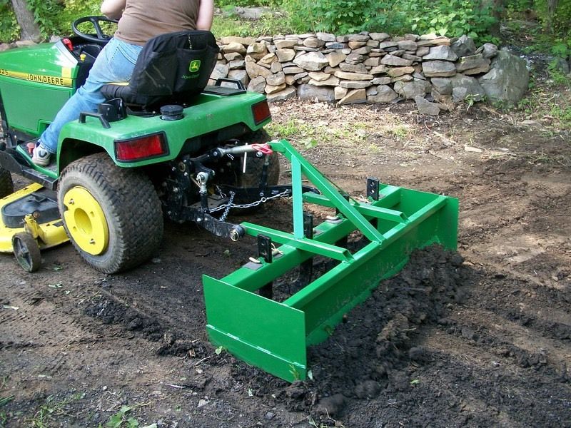 Watch 3pt Box Blade Plans Garden Box Scraper Tractor Attachment on ...