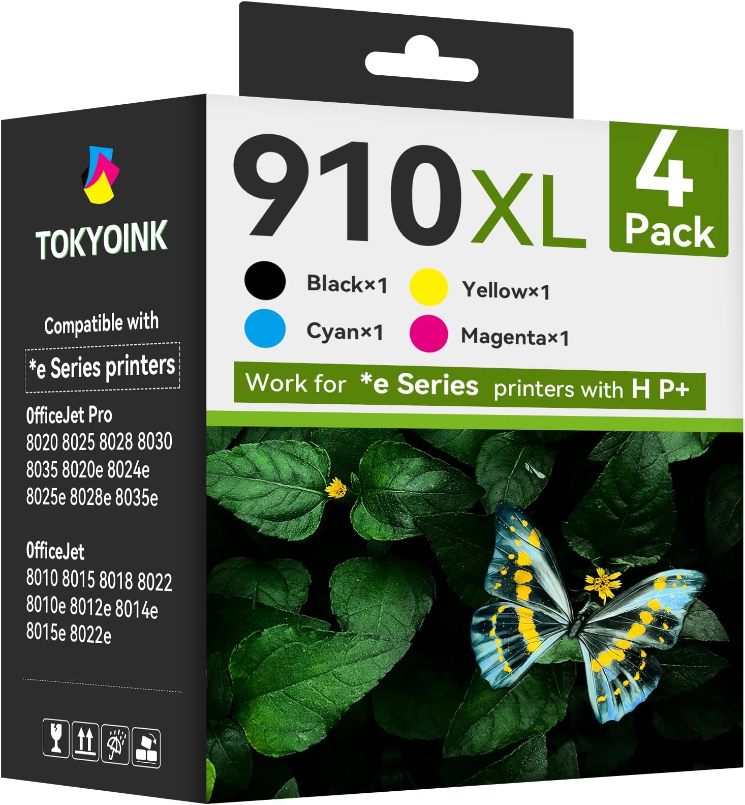 Amazon.com: TOKYOINK 910XL Compatible Replacement for HP Ink 910XL Ink ...