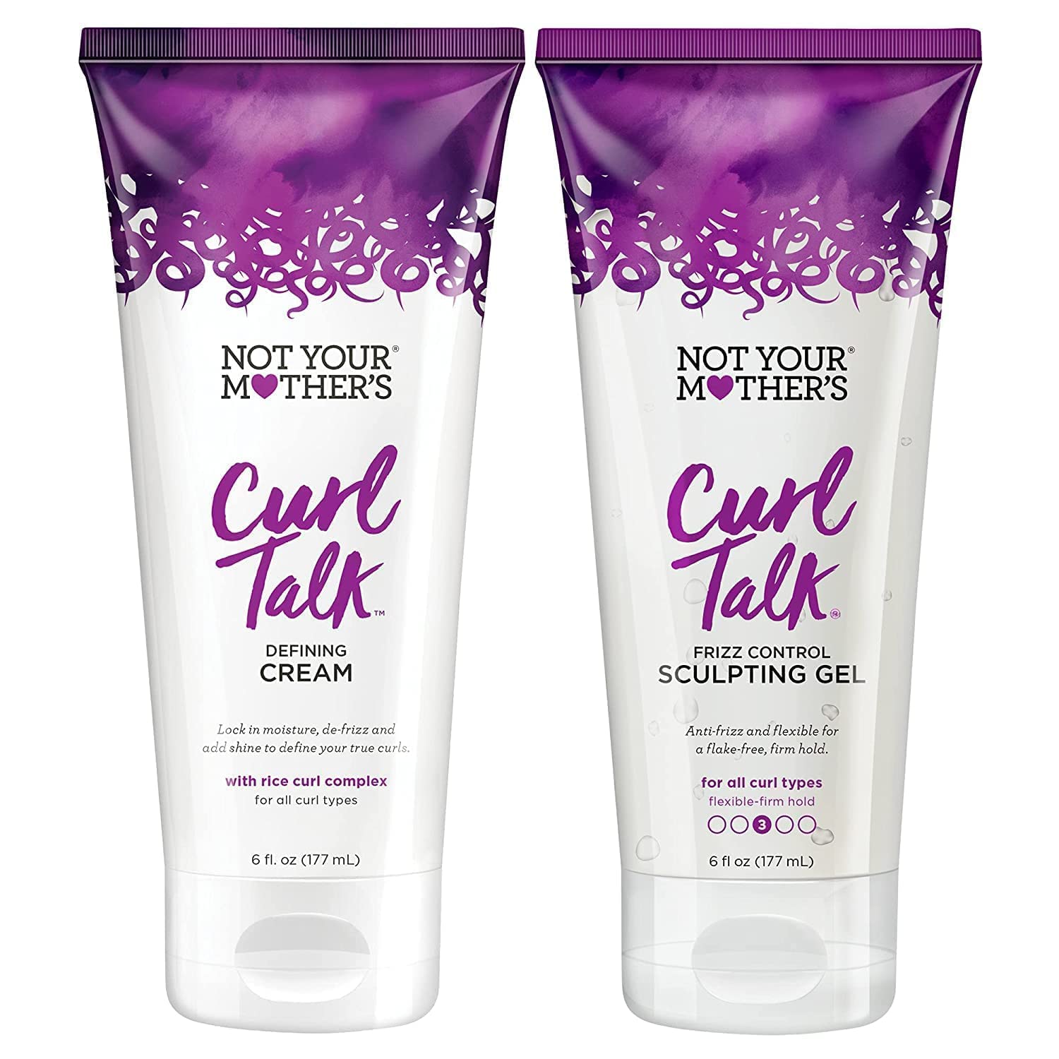 Not Your Mother's Curl Talk Frizz Control Sculpting Gel and Defining ...